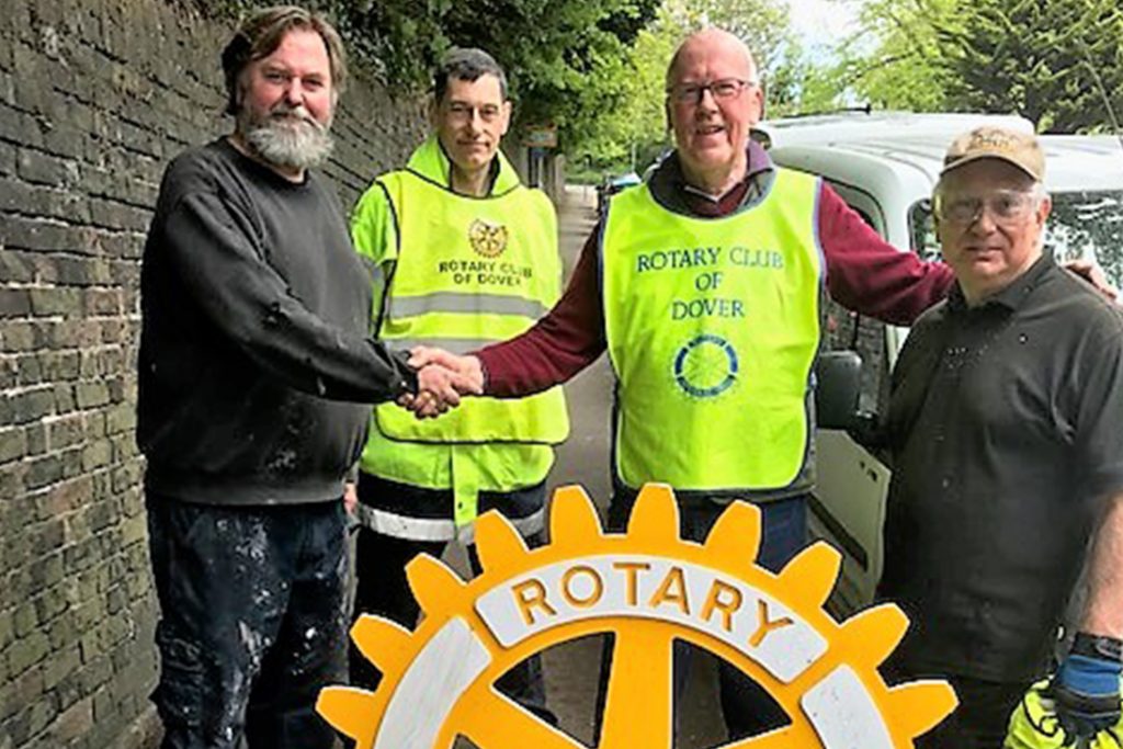 Dover Rotarians transform town with major clean up