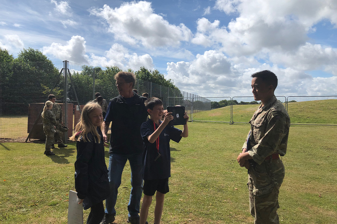 Students discover new skill with the help of Rotary and the army ...