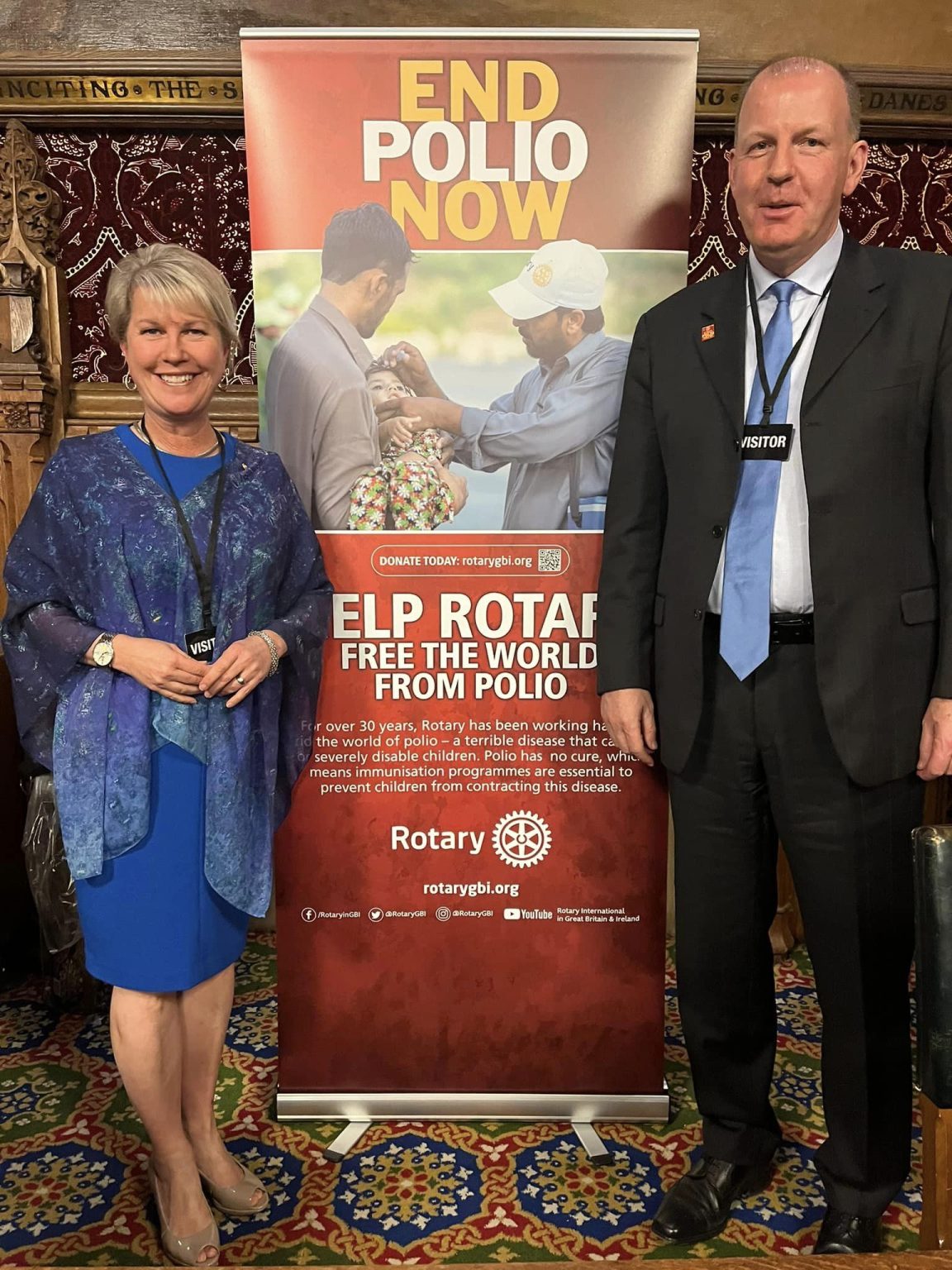 Rotary International President Jennifer Jones insists Rotarians have to ...