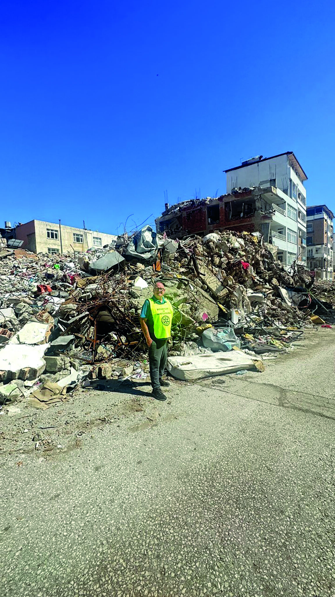 Rebuilding after disaster strikes - Rotary in Great Britain and Ireland