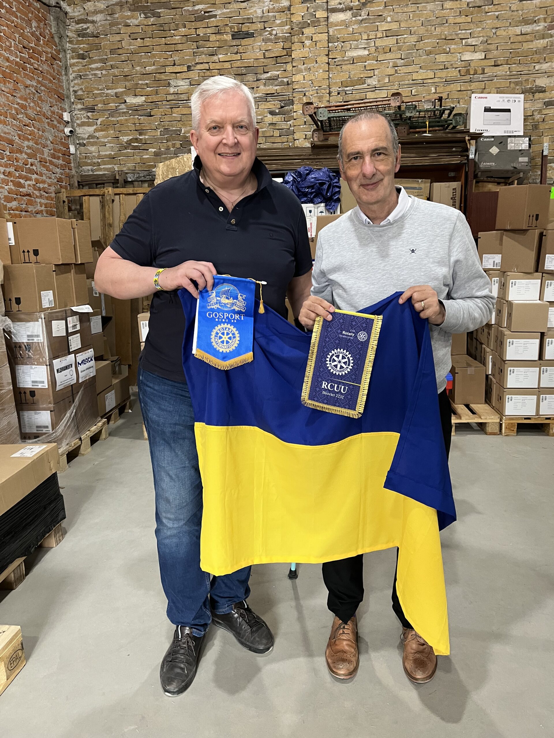 At the hub of relief efforts - Rotary in Great Britain and Ireland