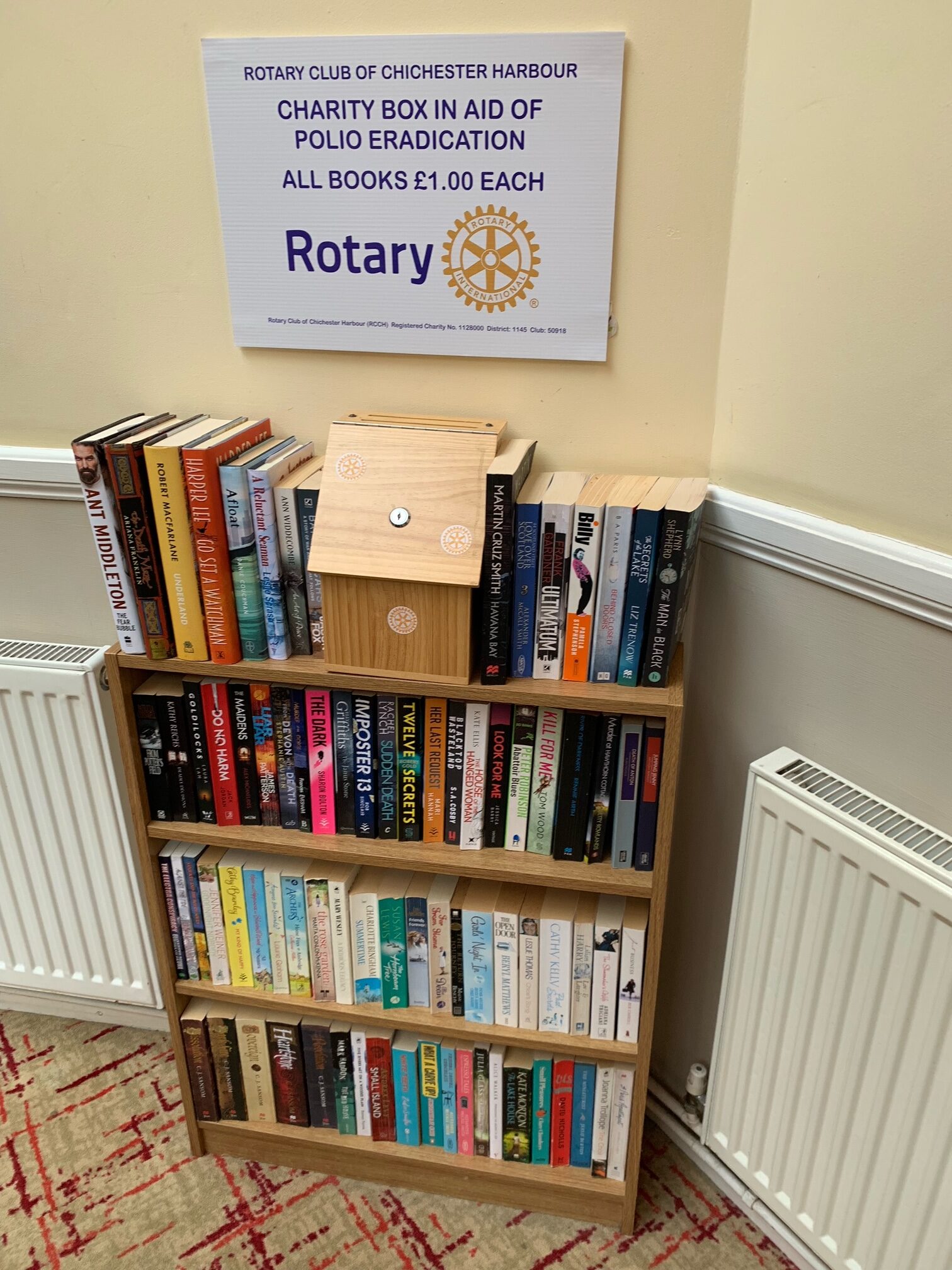 The West Sussex Rotary club giving books a new home to help eradicate ...