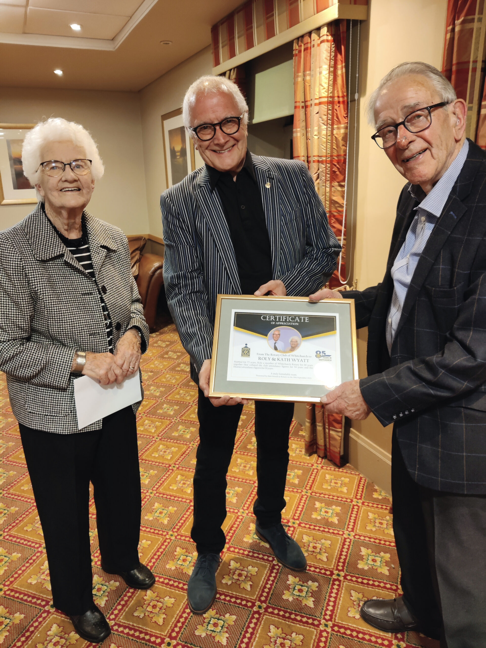 68 years of service celebrated - Rotary in Great Britain and Ireland