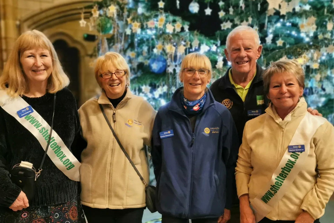 Community Unites at ShelterBox's Christmas Carol Concert - Rotary in ...